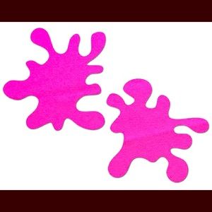 Other | Pastease Hot Pink Paint Splatter Nipple Pasties | Poshmark